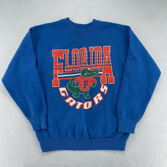Tops | Vintage Ncaa Florida Gators Mascot Sweatshirt University Of ...